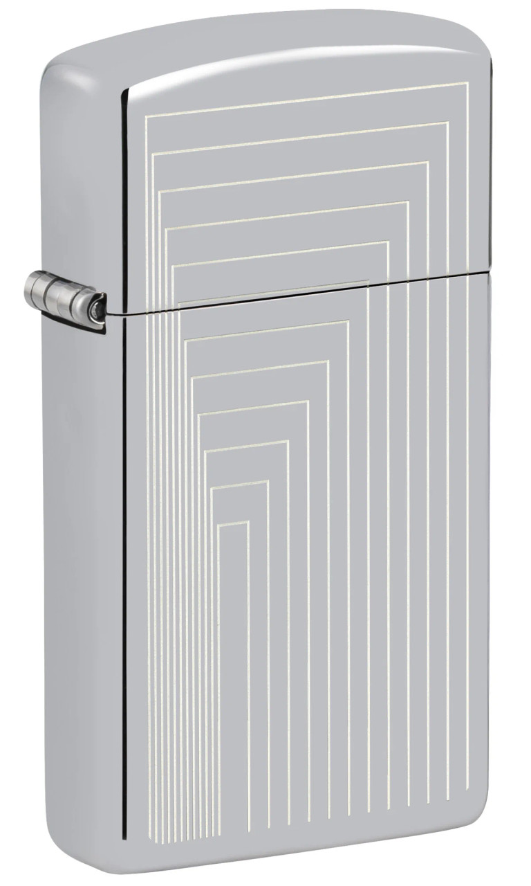 Slim Laser Pattern Design Zippo Lighter - Zippo Lounge