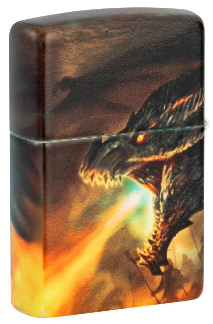 Knight and Dragon Design Zippo Lighter - Zippo Lounge