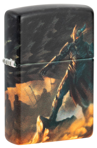 Knight and Dragon Design Zippo Lighter - Zippo Lounge