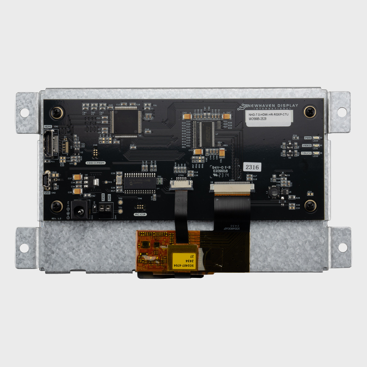 7 inch IPS Capacitive High Resolution HDMI TFT LCD Module