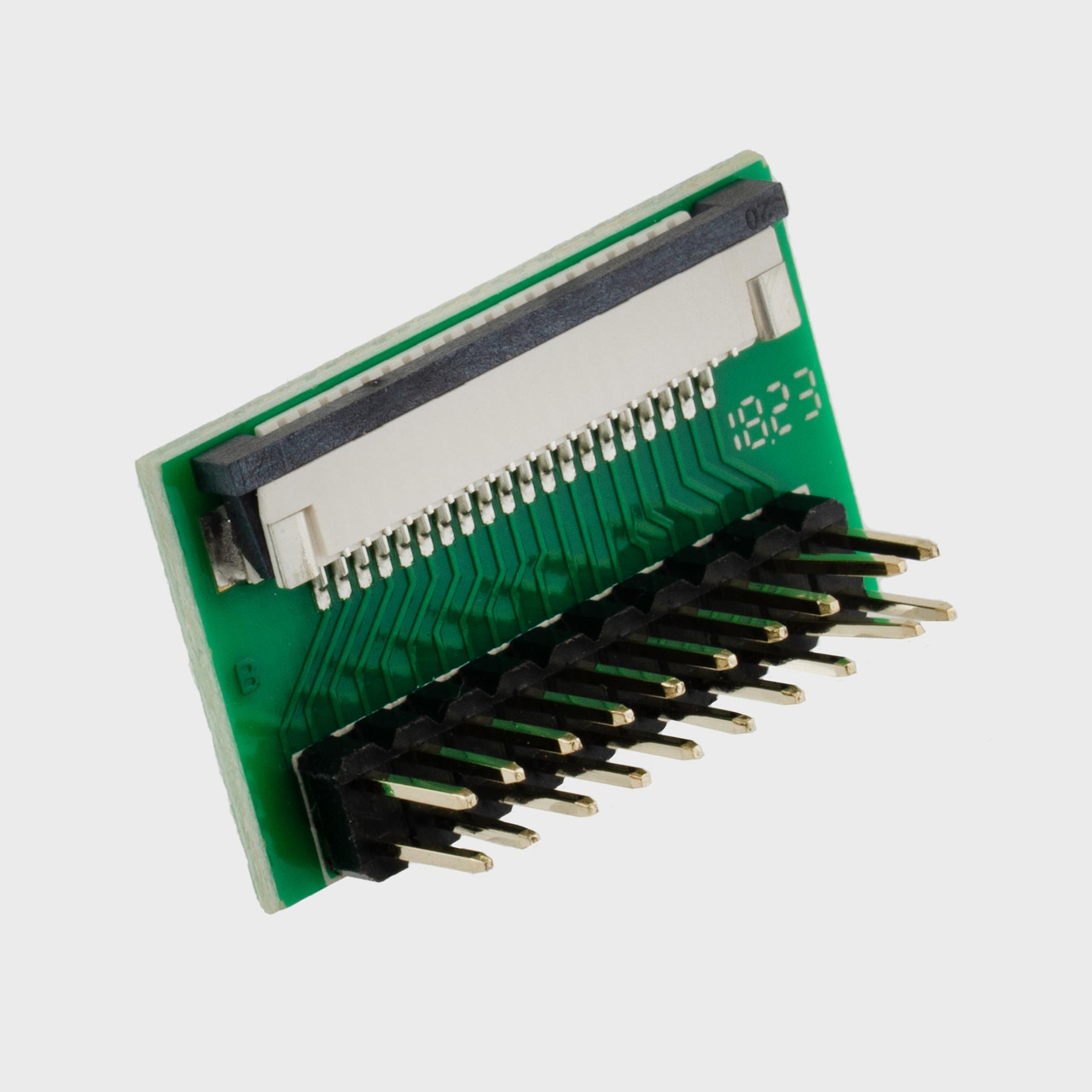 20-Pin 1mm Pitch FFC Connector Breakout Board with 2x10 Pin Header