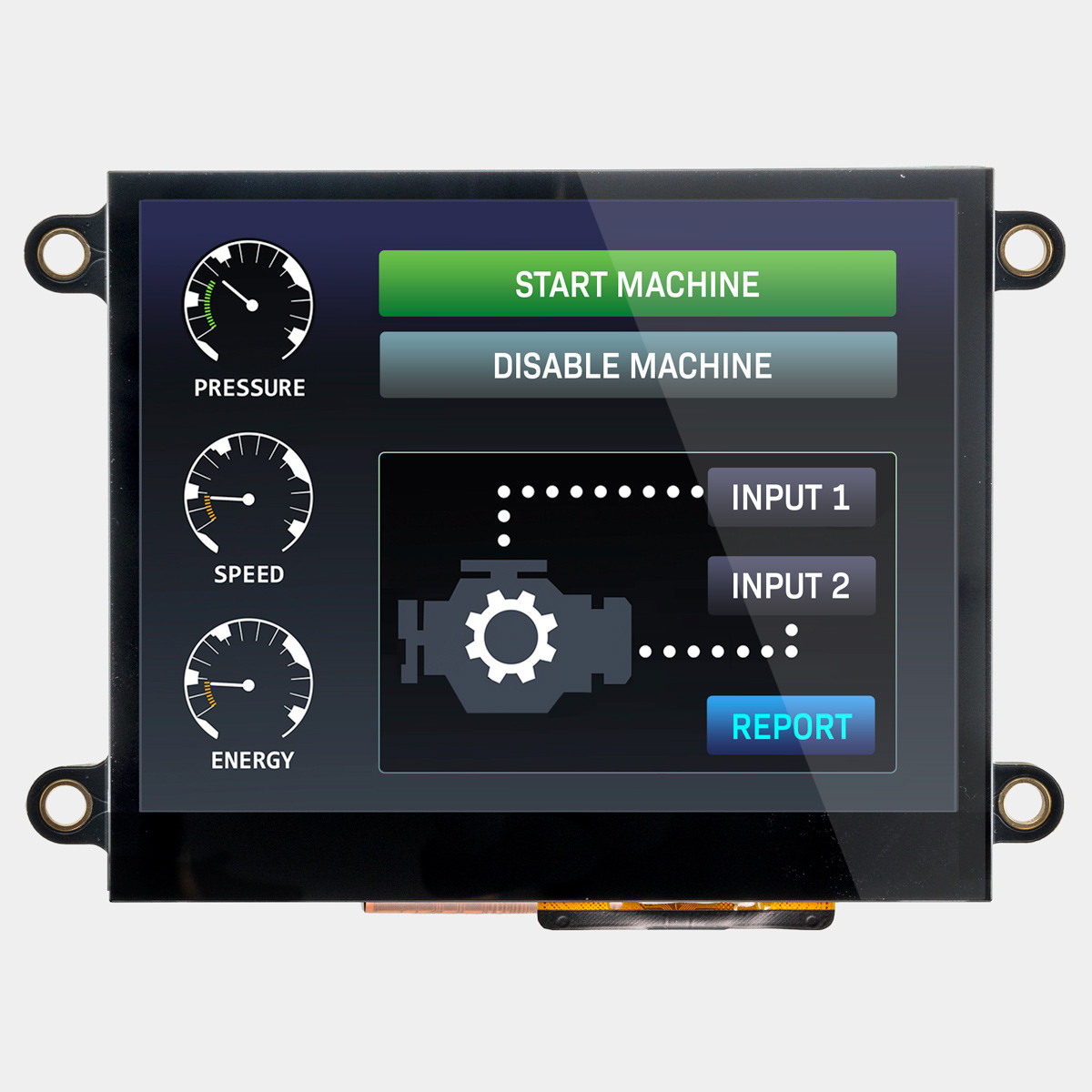 3.5 inch IPS High Resolution Capacitive HDMI TFT Module