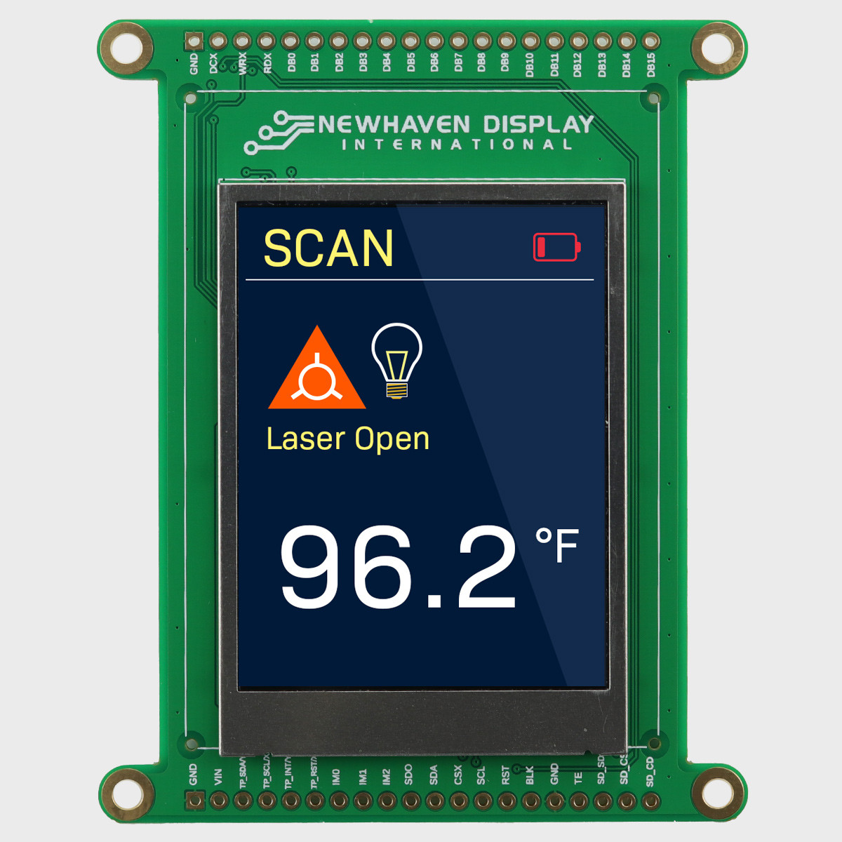 TFT Breakout Module with 2.4 inch IPS TFT Display