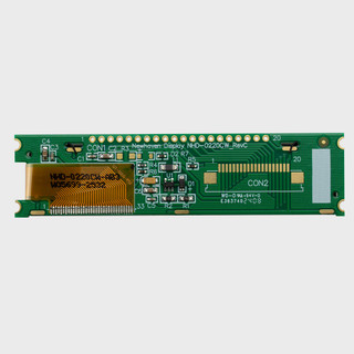 Blue 20x2 Character Slim OLED Module