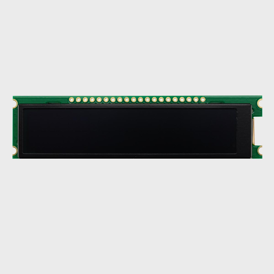 Blue 20x2 Character Slim OLED Module
