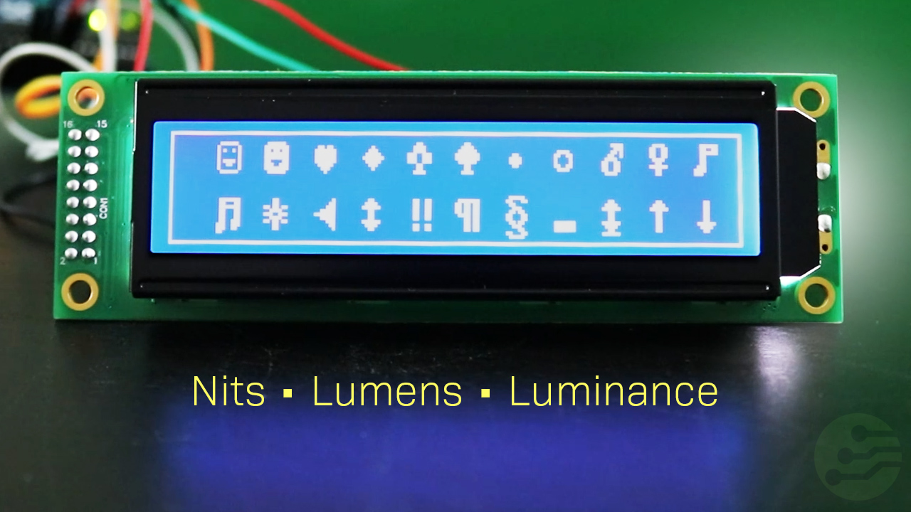 Nits Vs Lumens Vs Luminance Newhaven Display