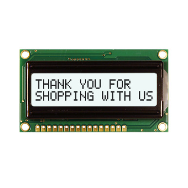 16x2 Character LCD | FSTN+ Display with White Backlight 3V