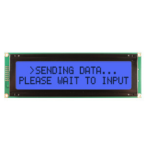2X20 Character LCD | STN+ Gray Display JZ with Blue Side Backlight