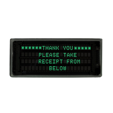 4x20 Character VFD Glass | 5x7 Dot Matrix