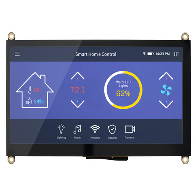 7 inch IPS LCD BeagleBone Cape with Capacitive Touchscreen