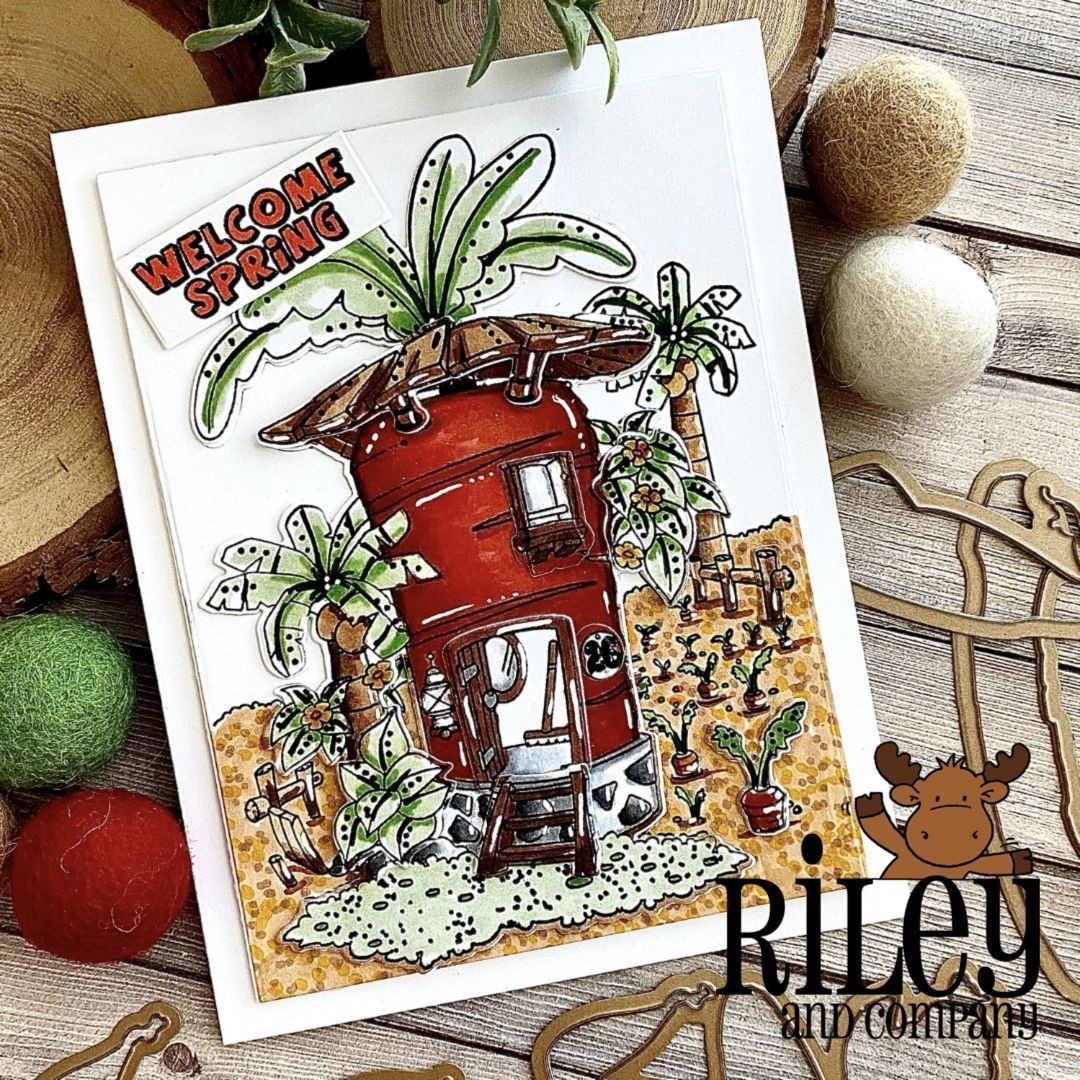Funny Rubber Stamps, Riley and Company