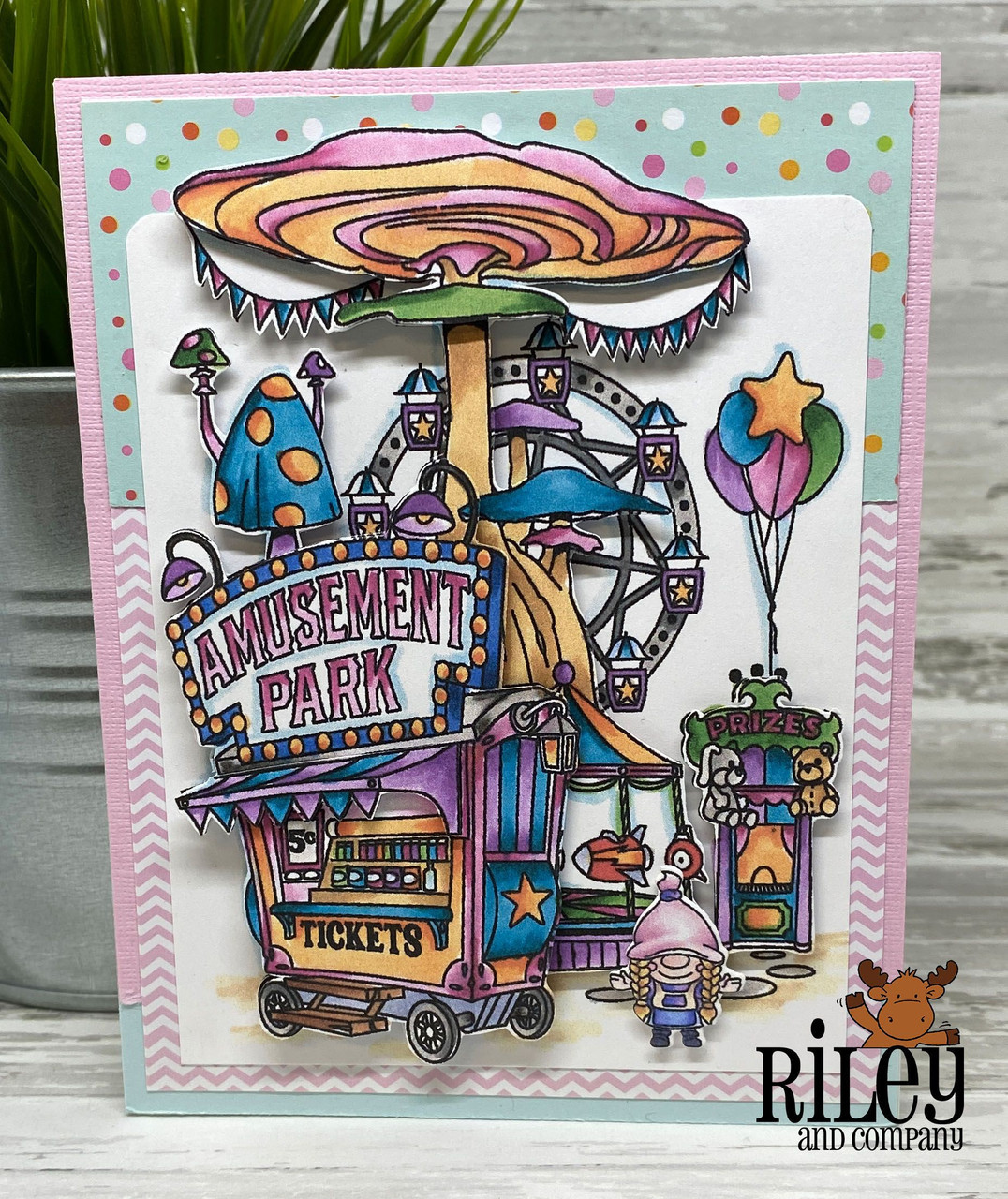 Urban Chic Business District - Amusement Park Layering Sheets - Riley ...