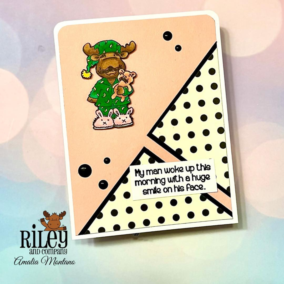 Riley and Company Funny Bones, red rubber stamps, snarky sayings