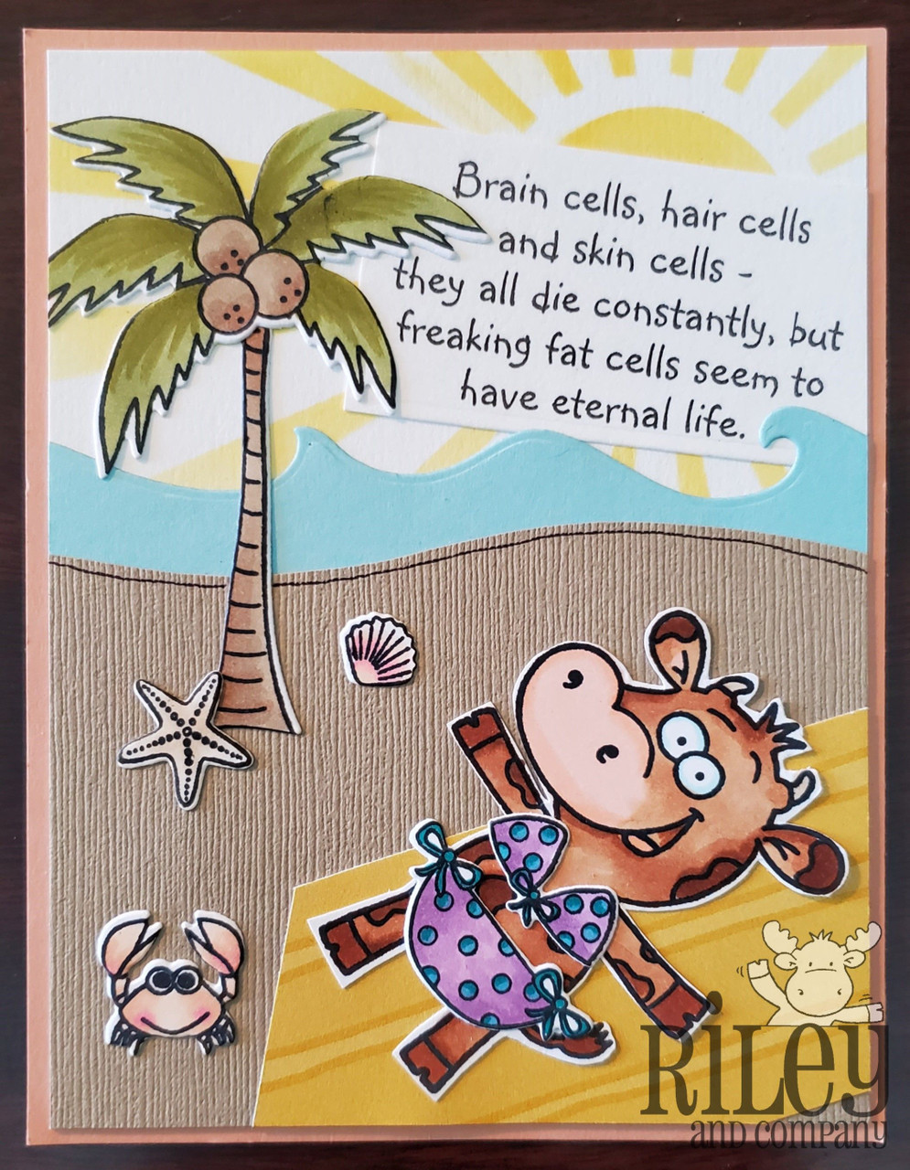 Sand Castle stamp and die set - Riley & Company