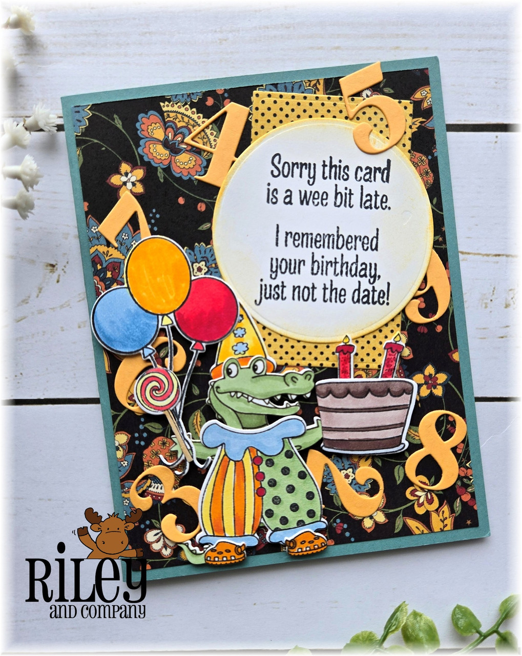 Riley and Company Funny Bones, red rubber stamps, snarky sayings