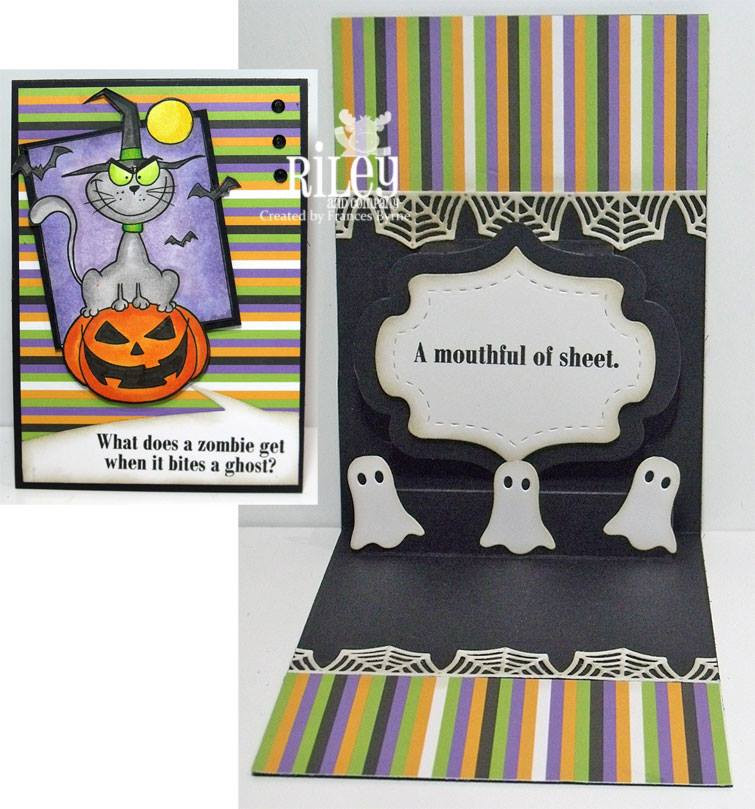 Riley and Company Funny Bones, red rubber stamps, snarky sayings