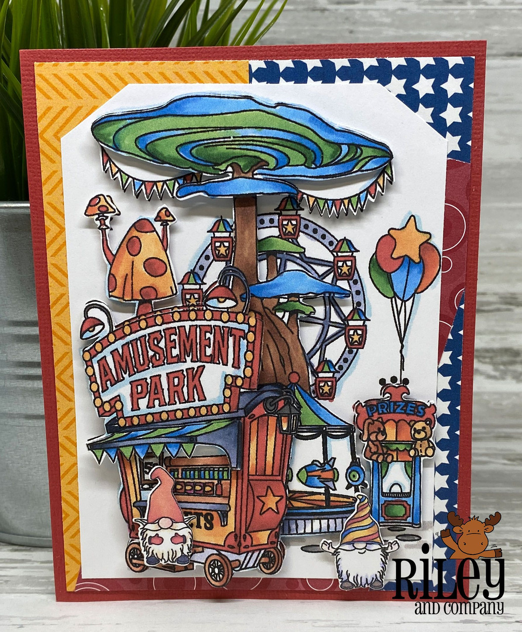 Urban Chic Business District - Amusement Park Layering Sheets - Riley ...