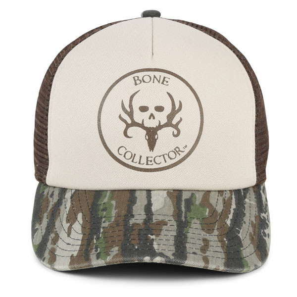 Vintage BC Hat | Brown/Off-white/Realtree Original - Bone Collector