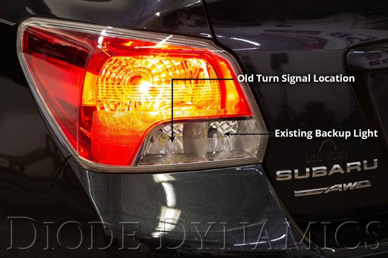 Diode Dynamics 2012 2016 Subaru Impreza Sedan Tail as Turn Backup Module