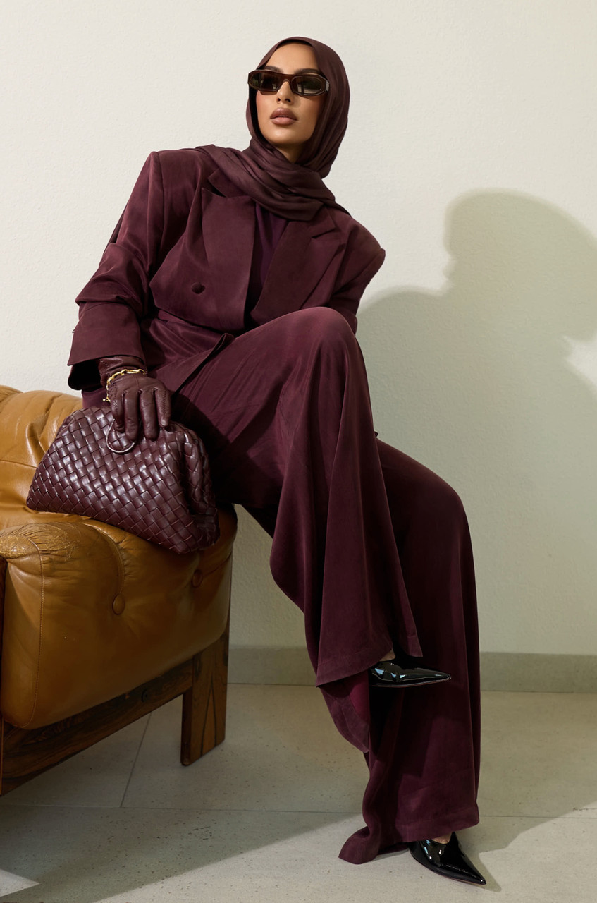 WEAR THAT X SOHA FLASH BLAZER-PLUM | WearThat