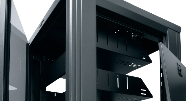 Middle Atlantic RCS Series Pre-Configured Rack - Floor Rack - 18 RU