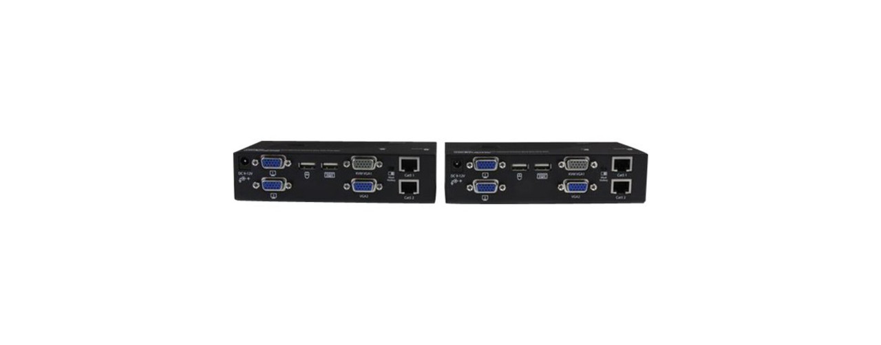 StarTech.com USB Dual VGA over Cat5 KVM Console Extender - 650 ft / 200m