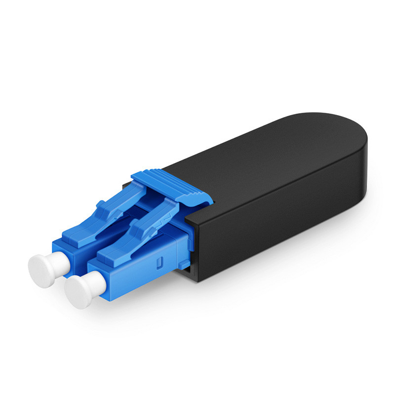LC/UPC Duplex PVC (OFNR) 9/125 Single-mode Fiber Loopback Module