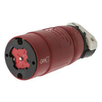 Hubbell HBL20444B AC Connector Non NEMA 30A/480V 4 Wire - Tropical IT