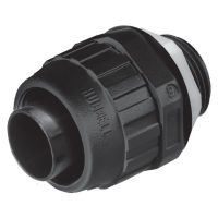 Hubbell P050NBKA Non-metallic liquidtight Conduit Fitting Straight 1/2 ...