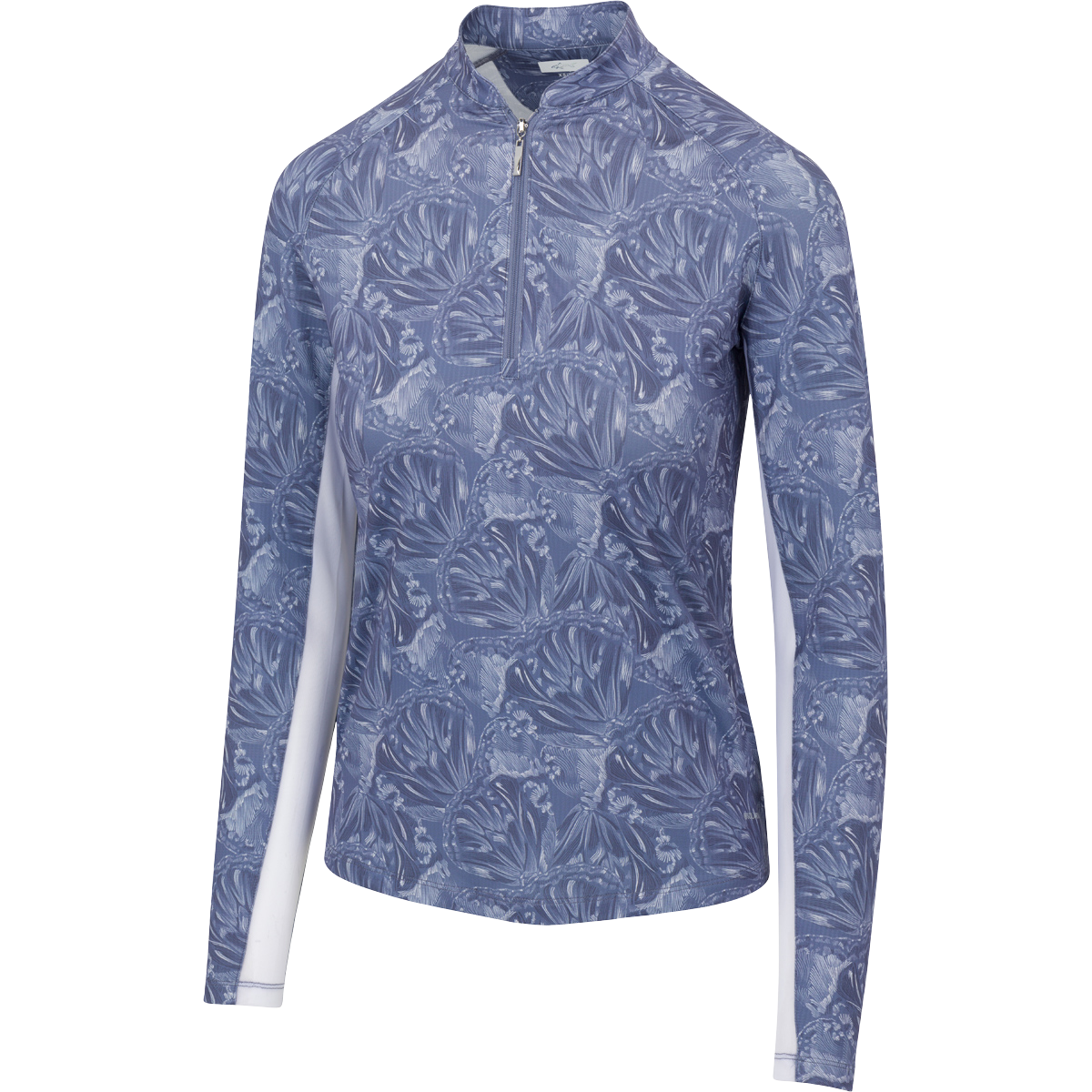 Sun-Protection Butterfly Quarter Zip - Greg Norman Collection