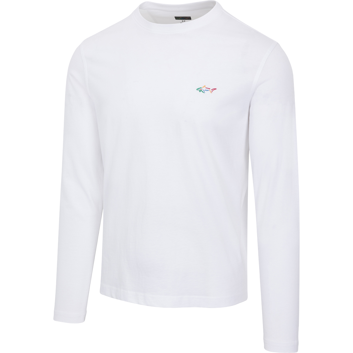 Soft Cotton Long Sleeve Shark Tee