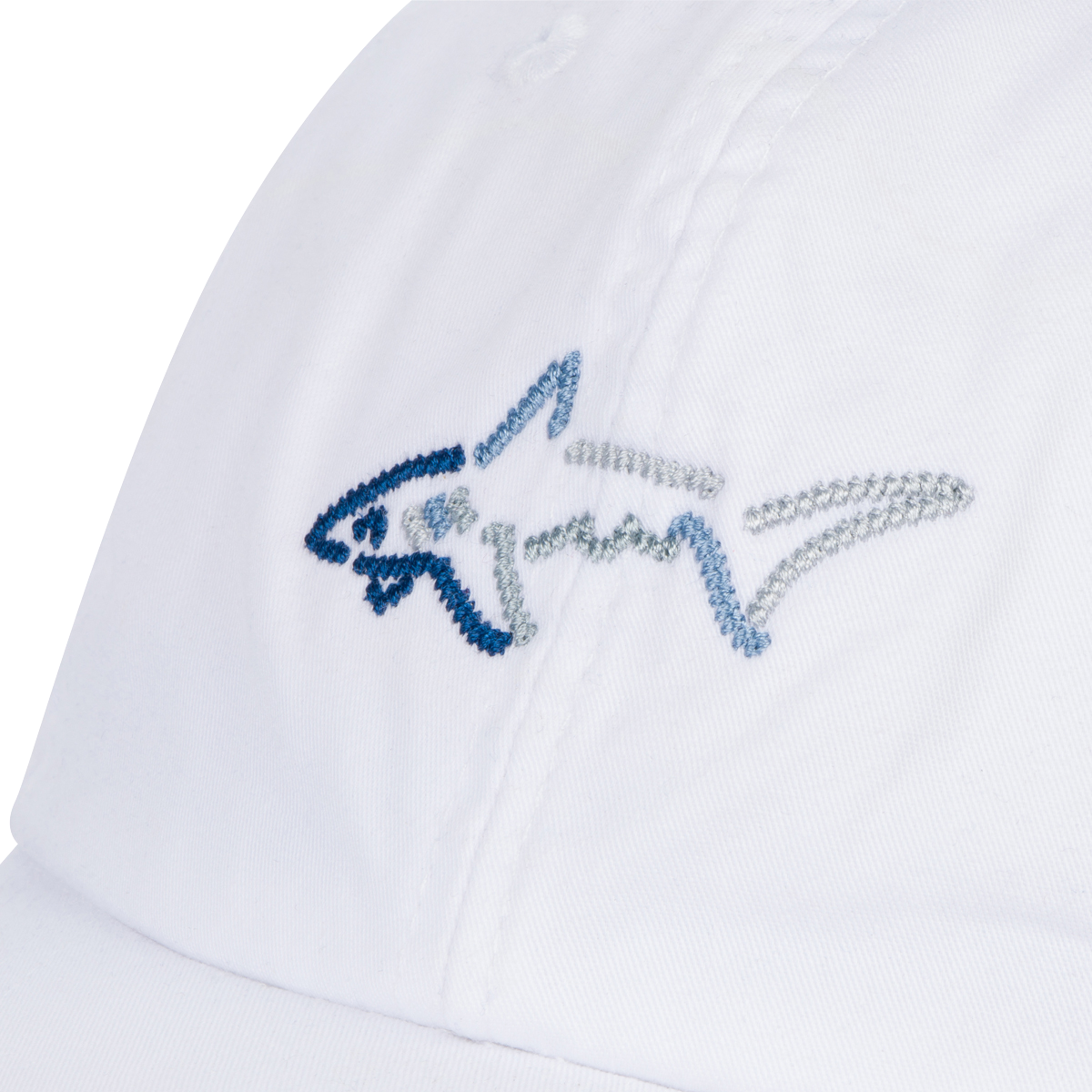 Women's Cotton Needlepoint Shark Cap
