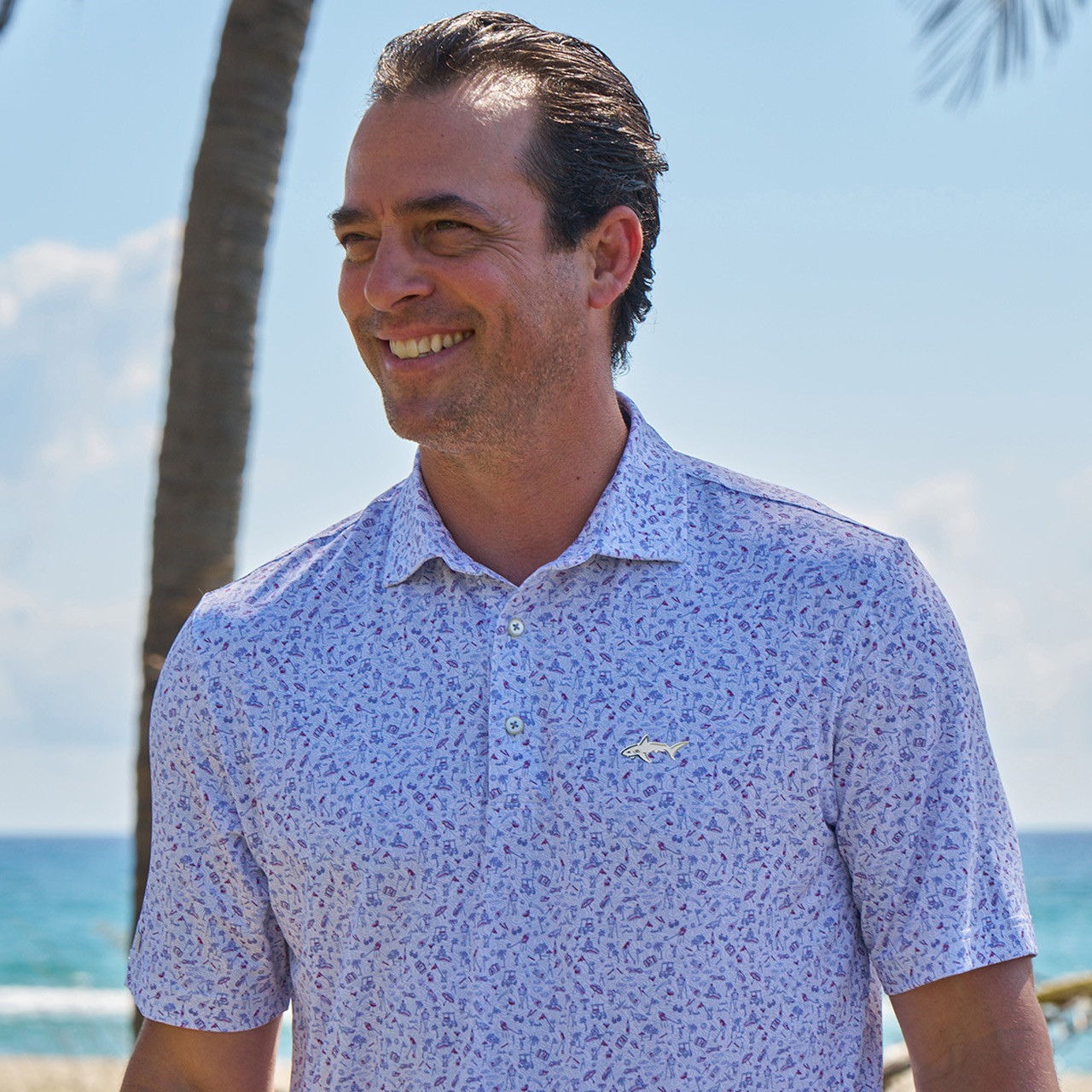 ML75 Getaway Polo - Greg Norman Collection