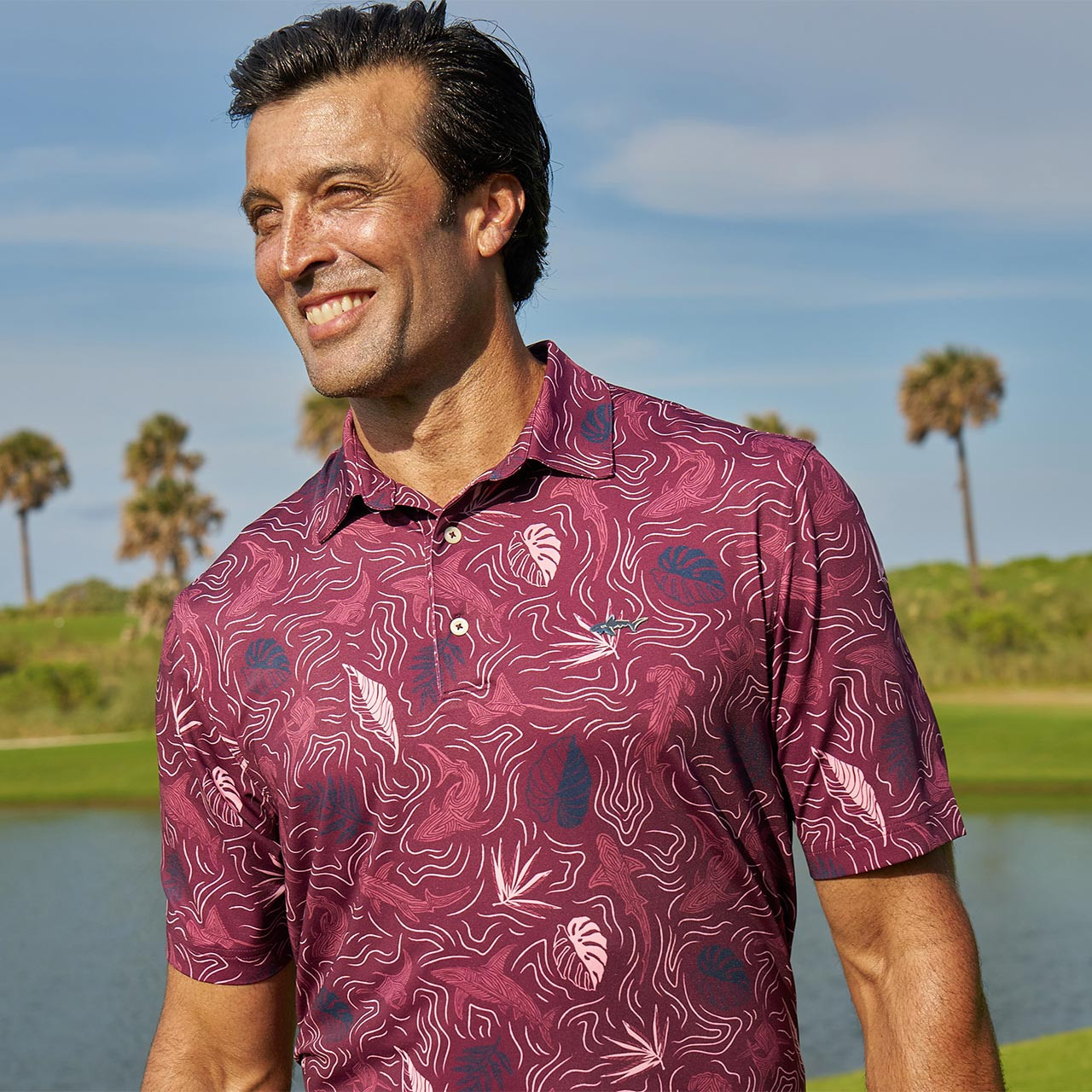 ML75 Tropical Polo - Greg Norman Collection
