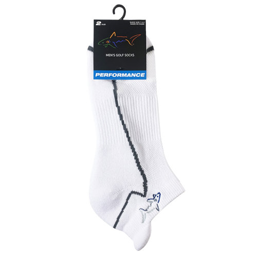 Men's Shark Fin Performance Socks (2-Pack) - Greg Norman Collection