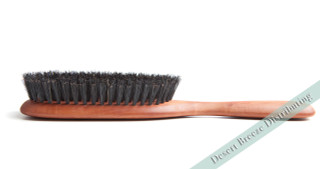 Pure 1st Cut Boar Bristle and Pearwood Hairbrush made in Germany