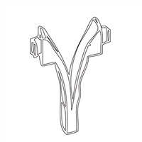 V-SHAPE SPRING PIN FOR SMALL FRAME POOLS (EACH)