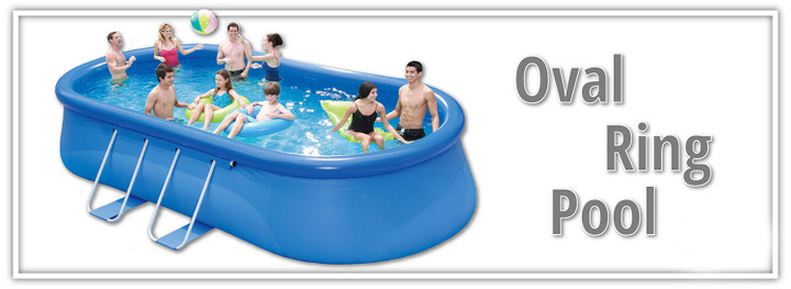 Pool Liners & Parts - Ring Pool Liners - Oval Ring Pools by Size [P22 ...