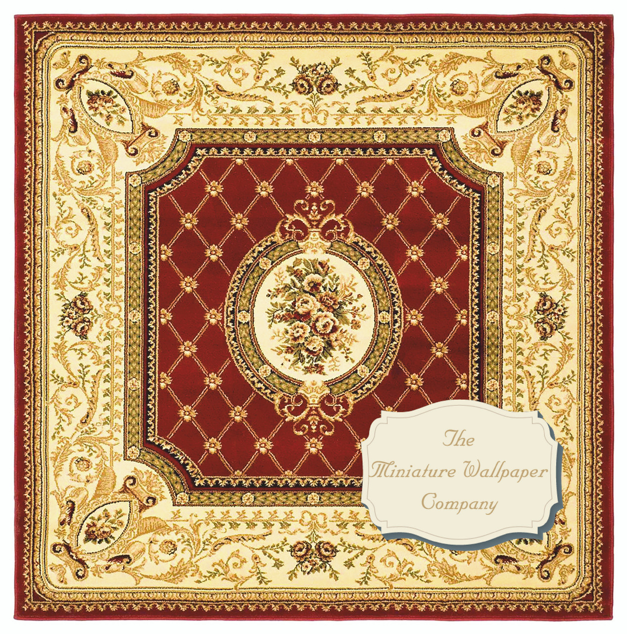 Luxury Designer Dollhouse Wallpaper