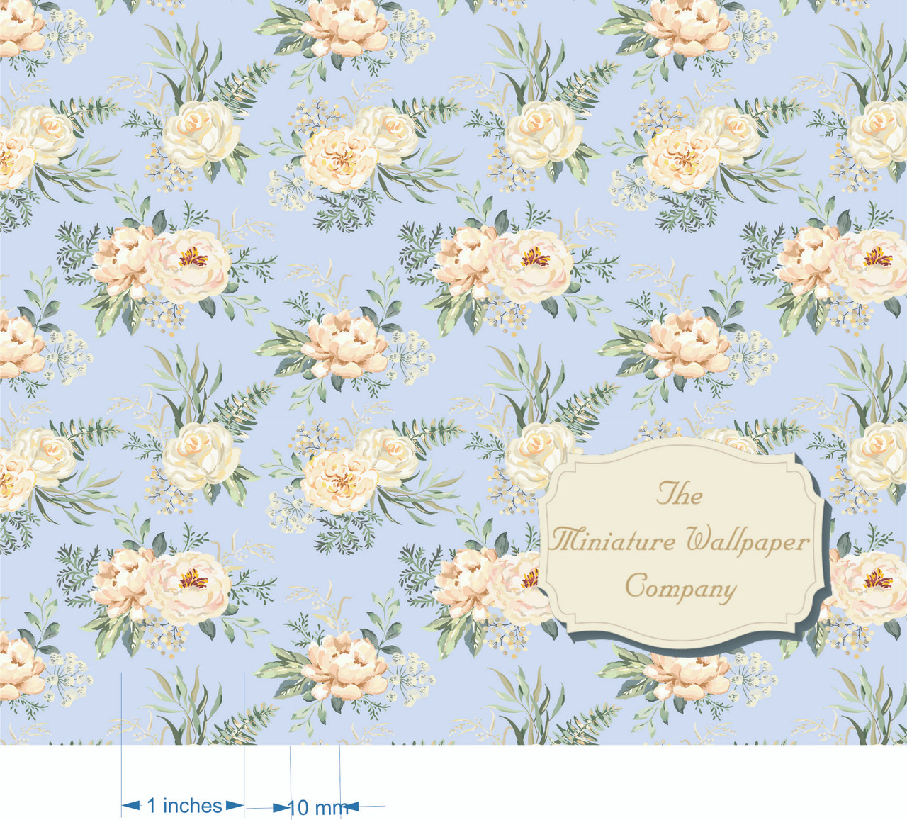 Luxury Designer Dollhouse Wallpaper