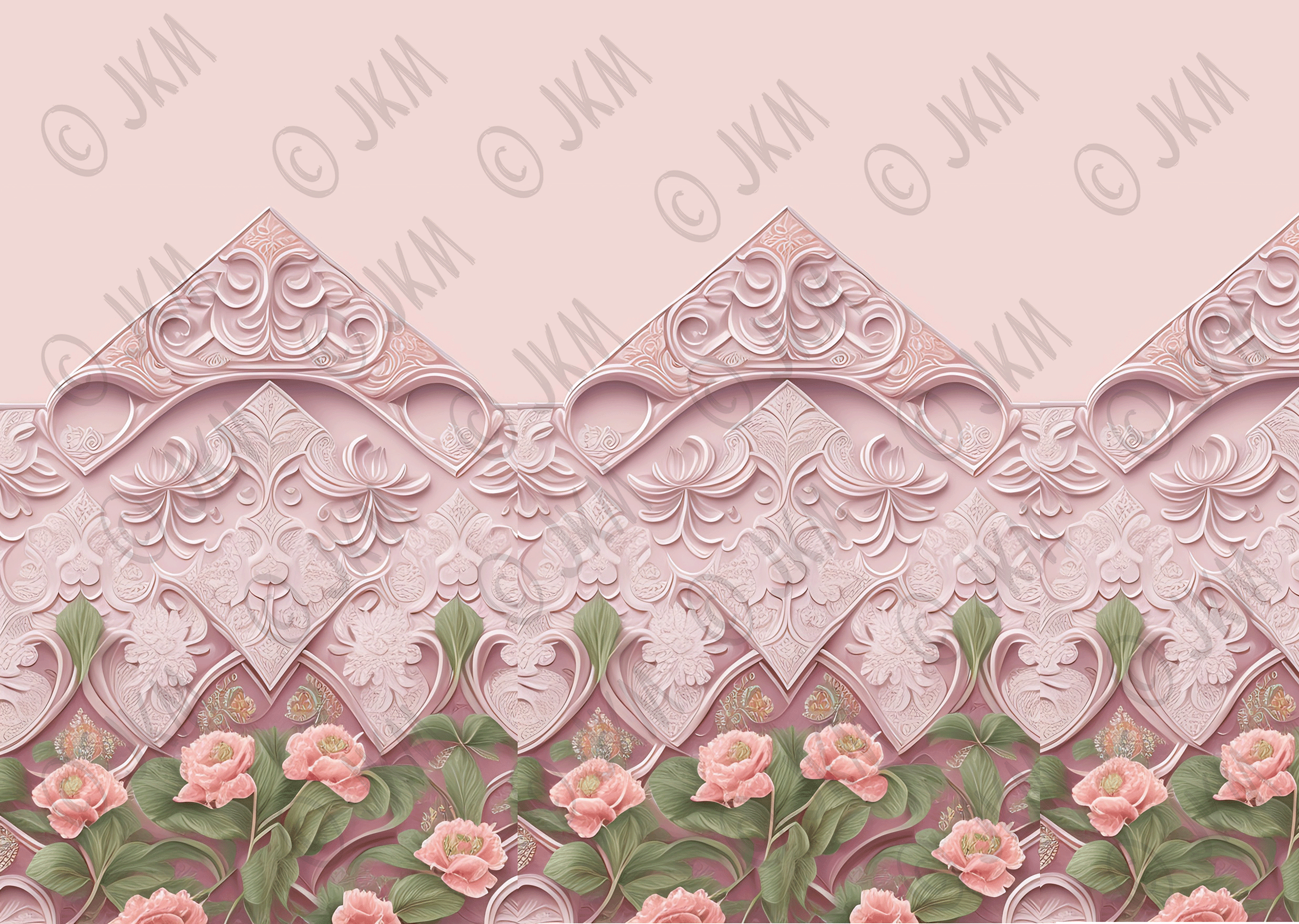 Luxury Designer Dollhouse Wallpaper