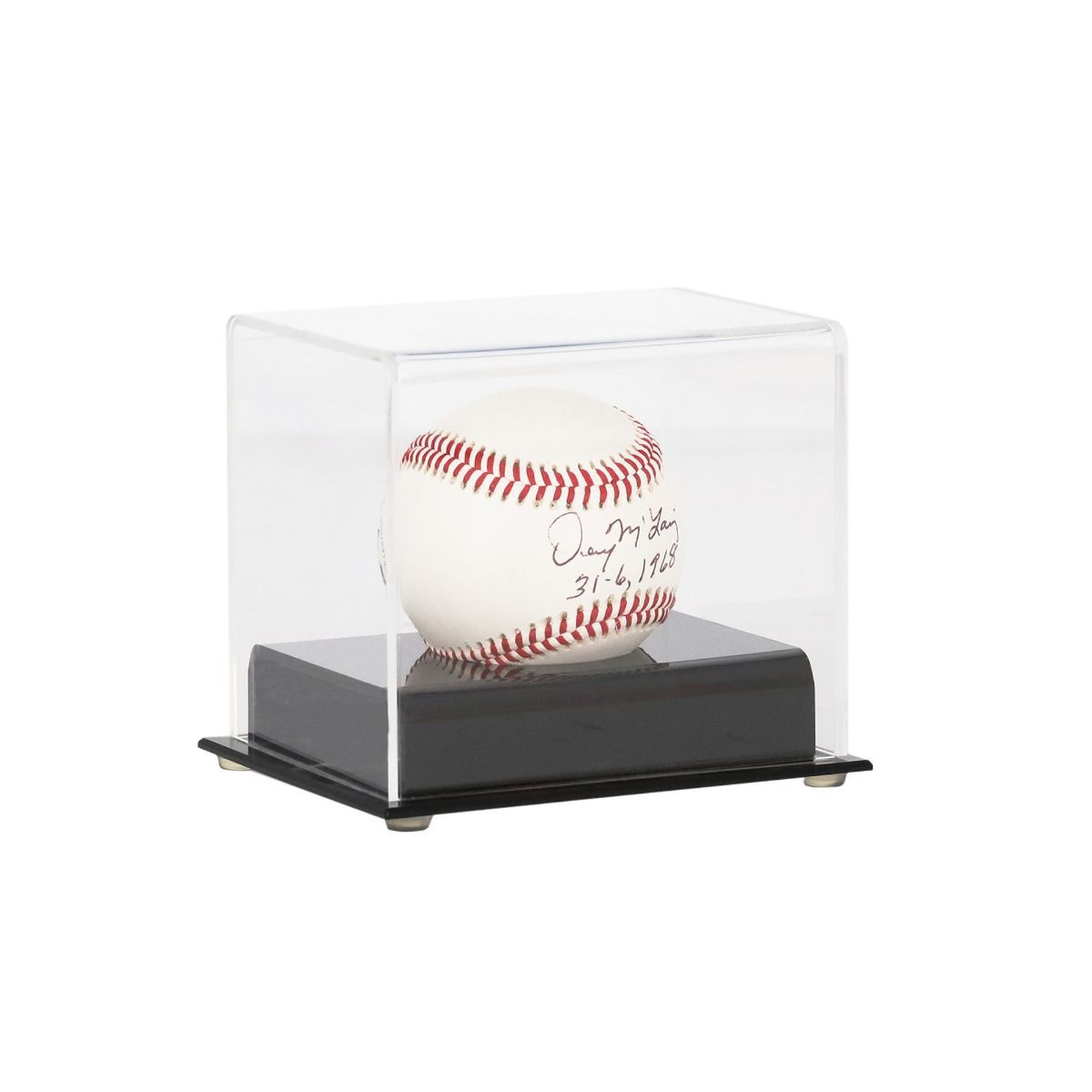 BCW ACRYLIC TRIPLE BASEBALL DISPLAY
