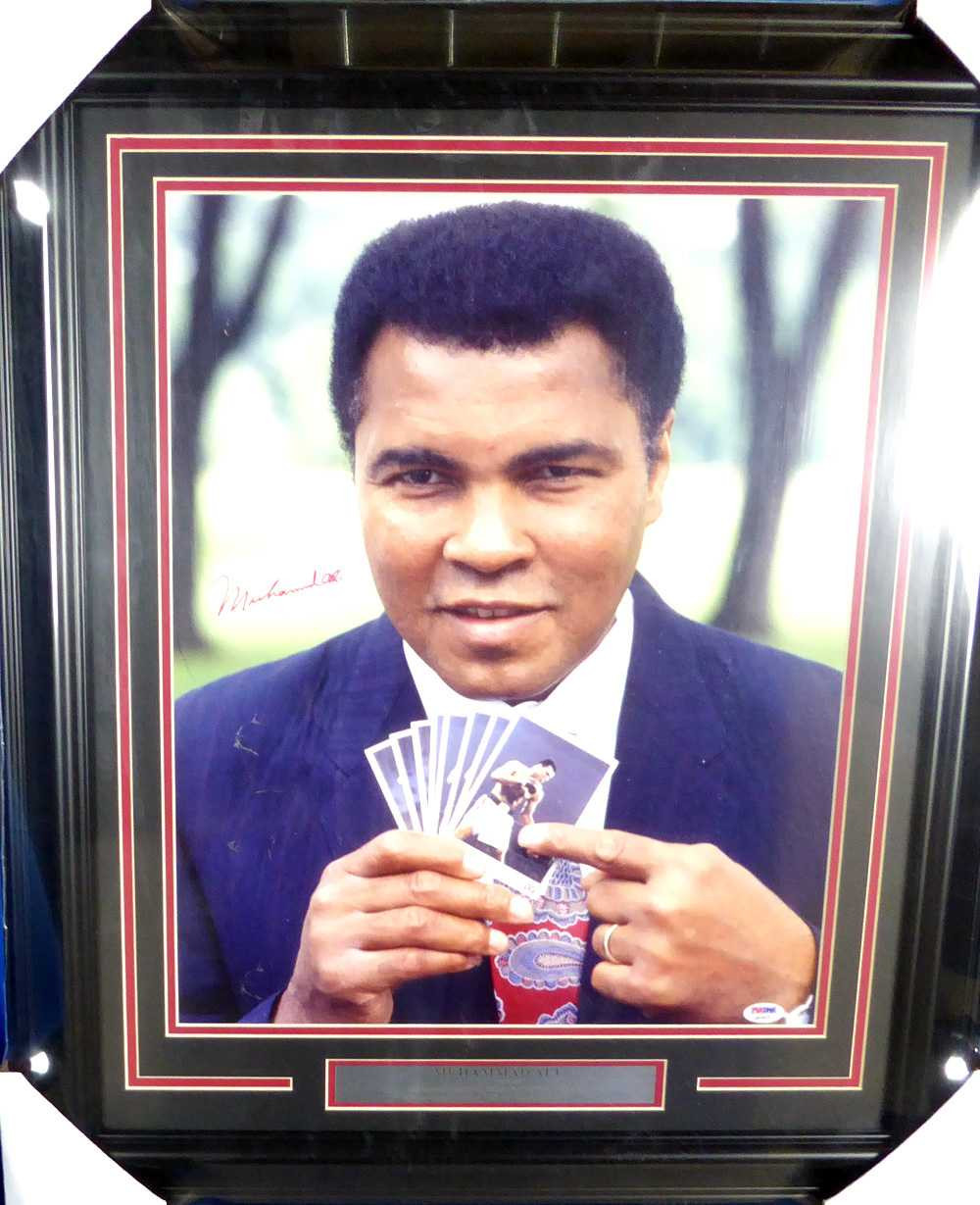 Muhammad Ali Memorabilia Authentic Autographed Hand Signed