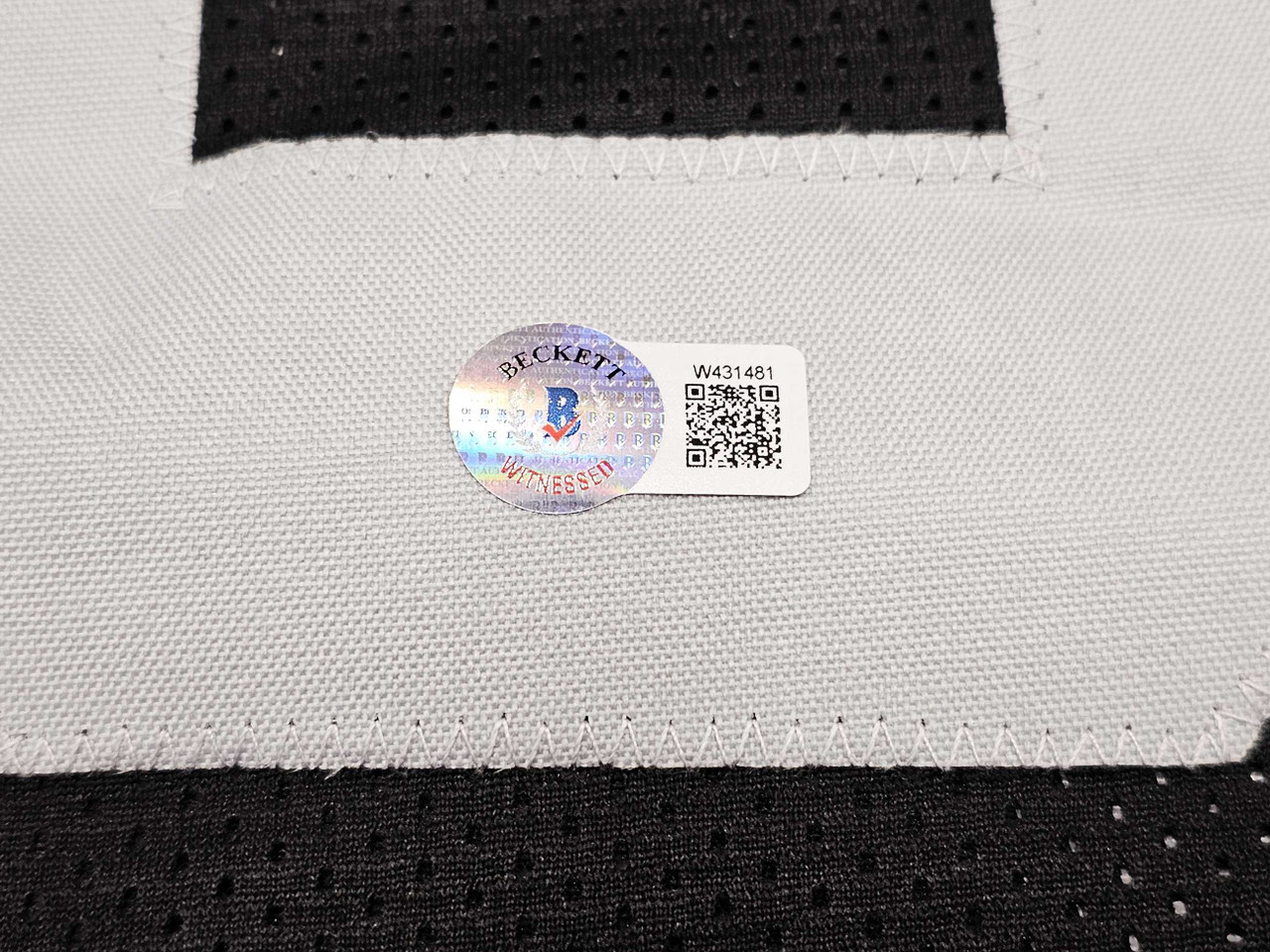 Las Vegas Raiders Tyree Wilson Autographed Black Jersey Beckett BAS ...