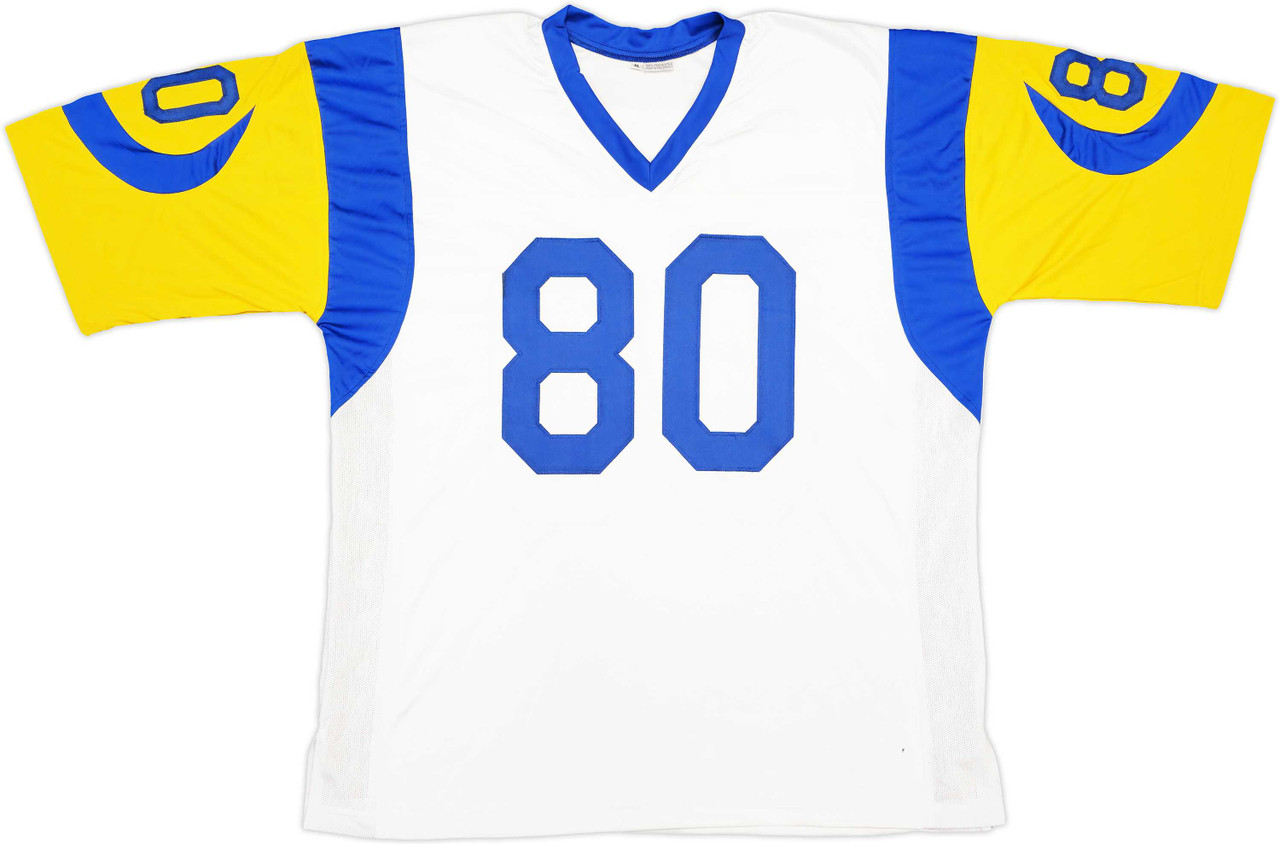 St. Louis Rams Isaac Bruce Autographed White Jersey "HOF 20" Beckett ...