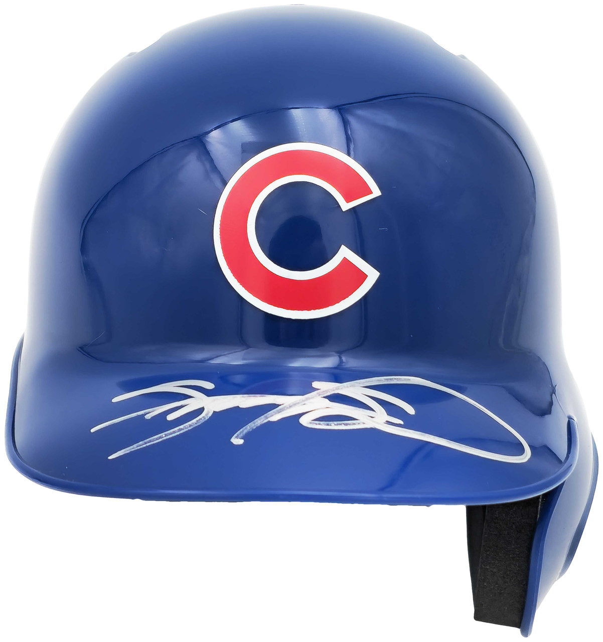 Sammy Sosa Autographed Chicago Cubs Blue Mini Helmet Beckett BAS ...