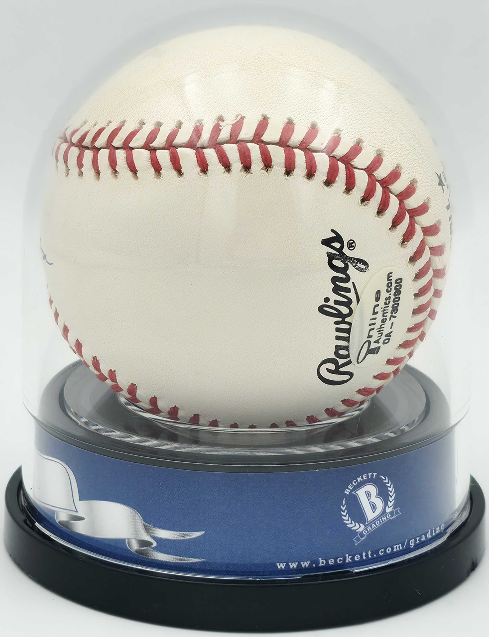 Hank Aaron Signed Official NL Baseball – Braves Legend – BAS Gem Mint ...