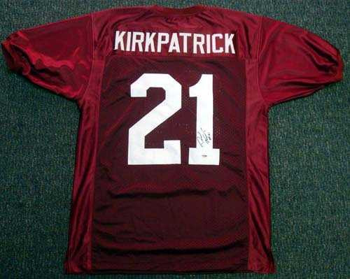 Dre Kirkpatrick Autographed Alabama Crimson Tide Red Jersey PSA/DNA ...