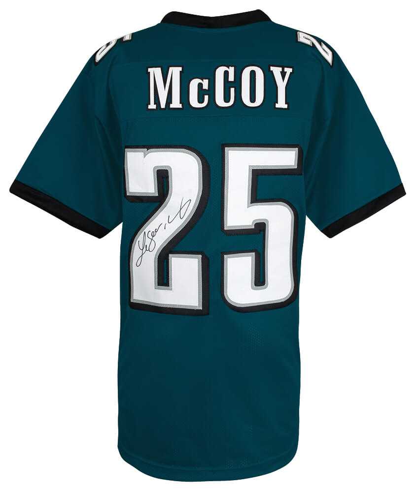 Philadelphia Eagles LeSean McCoy Signed Green Jersey