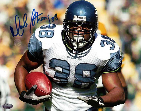 Mack Strong Autographed 8x10 Photo Seattle Seahawks MCS Holo Stock #97726